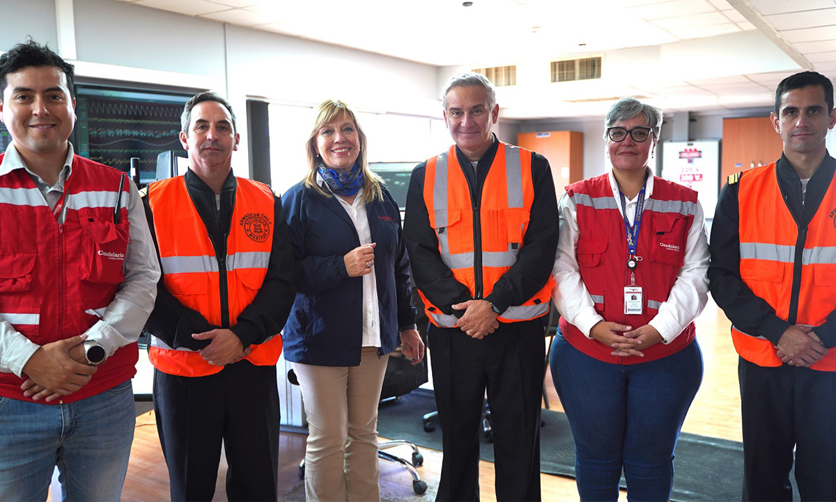 Comandante de la Primera Zona Naval visitó puerto Punta Padrones y ...